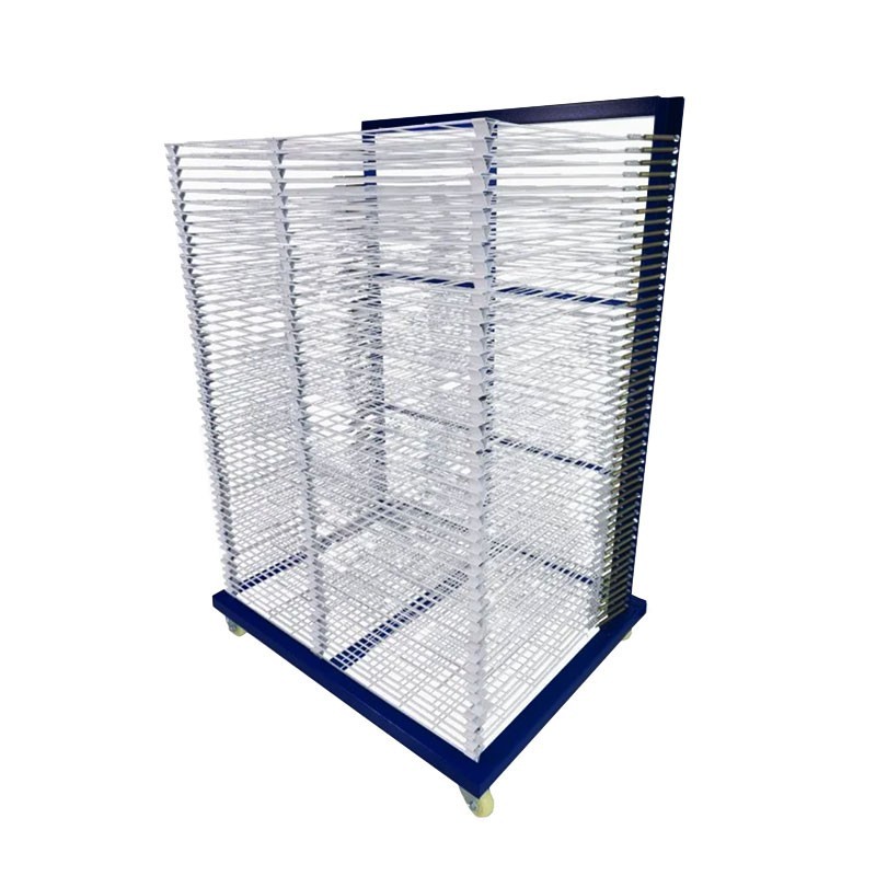Screen Printing Drying Rack, movable and robust | Manutech-Print