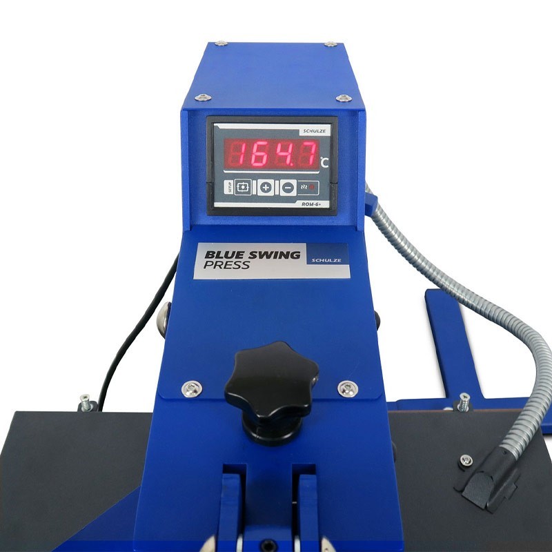 Schulze Blue Press Swing, manual heat press | Manutech-Print