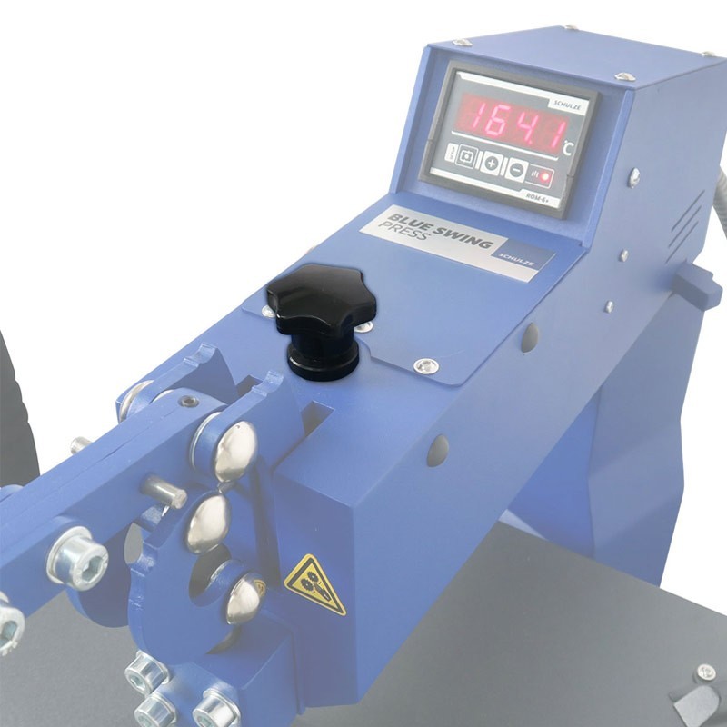 Schulze Blue Press Swing, manual heat press | Manutech-Print