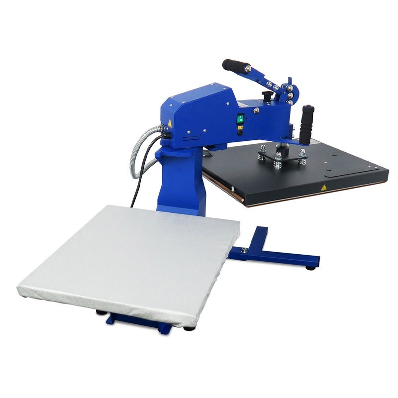 Schulze Blue Press Swing, manual heat press | Manutech-Print