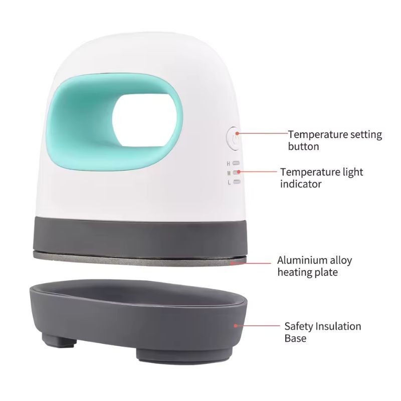 Mini heat press for sublimation and DTF transfer | Manutech-Print